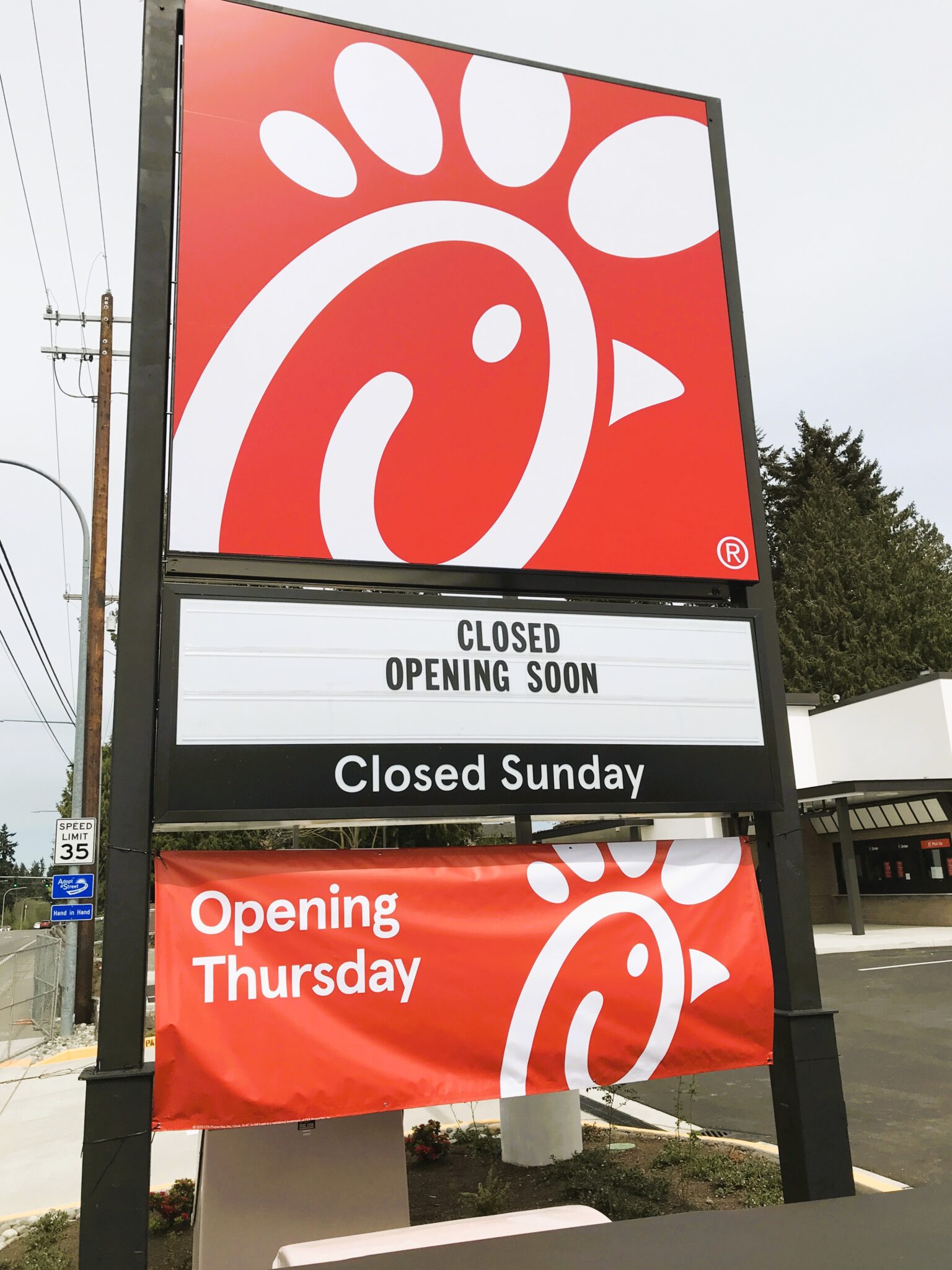 New Chick-fil-A Opens Thursday In Everett, Washington – Seen In Everett